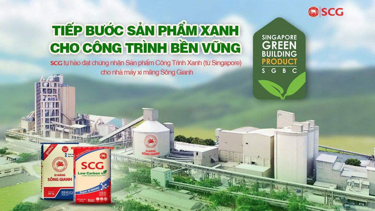 Kỷ niệm 20 năm, Xi măng Sông Gianh tăng tốc chuyển đổi xanh cùng SCG ...