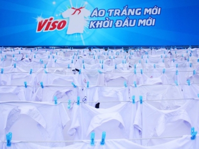 Unilever Việt Nam tổ chức ngày hội “Viso - Áo trắng mới, khởi đầu mới”