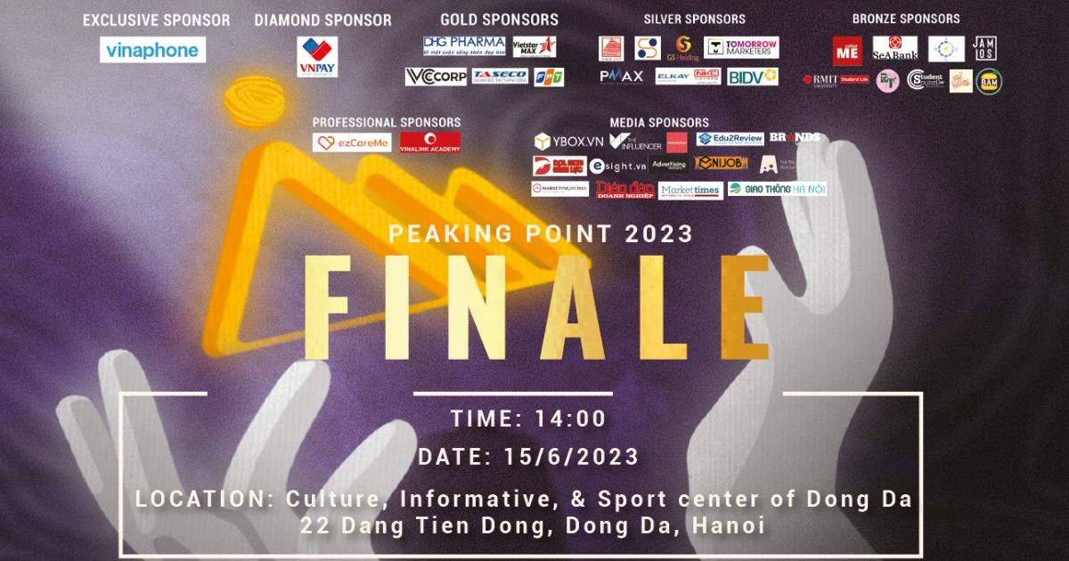 [Hà Nội] Đón chờ điều gì ở đêm Chung kết cuộc thi Peaking Point 2023 ...