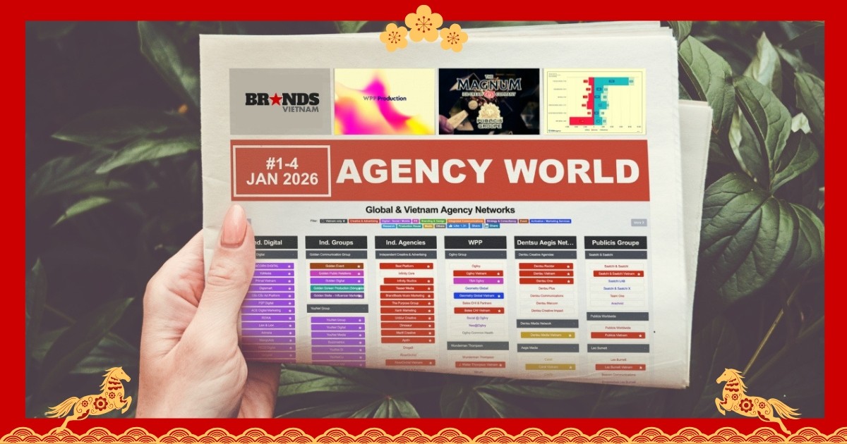 Agency World T1/2026: WPP ra mắt WPP Production, Publicis trở thành đối ...